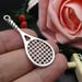 10pcs 48x20mm Silver Tennis Racket Charms-p1900-b - Etsy