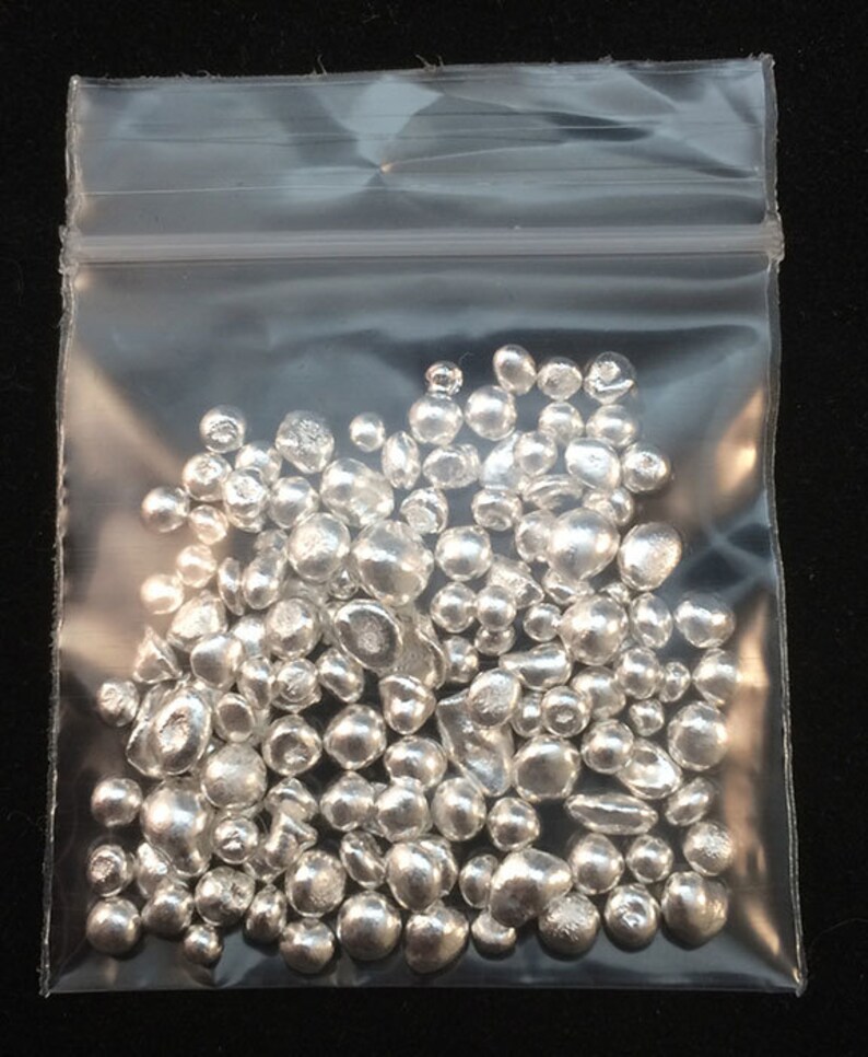 One Troy Ounce Pure Silver Shot .999 Silver Casting Grain - Etsy