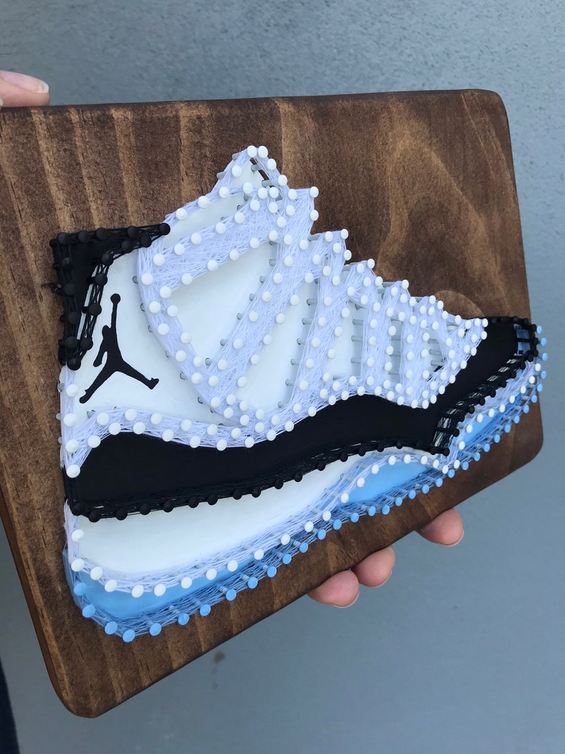 Air Jordan// Basketball// Customizable// String Art - Etsy