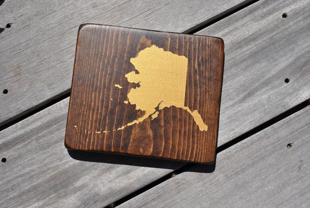Alaska State Silhouette// Outline// AK// the Last Frontier// 907// Home ...