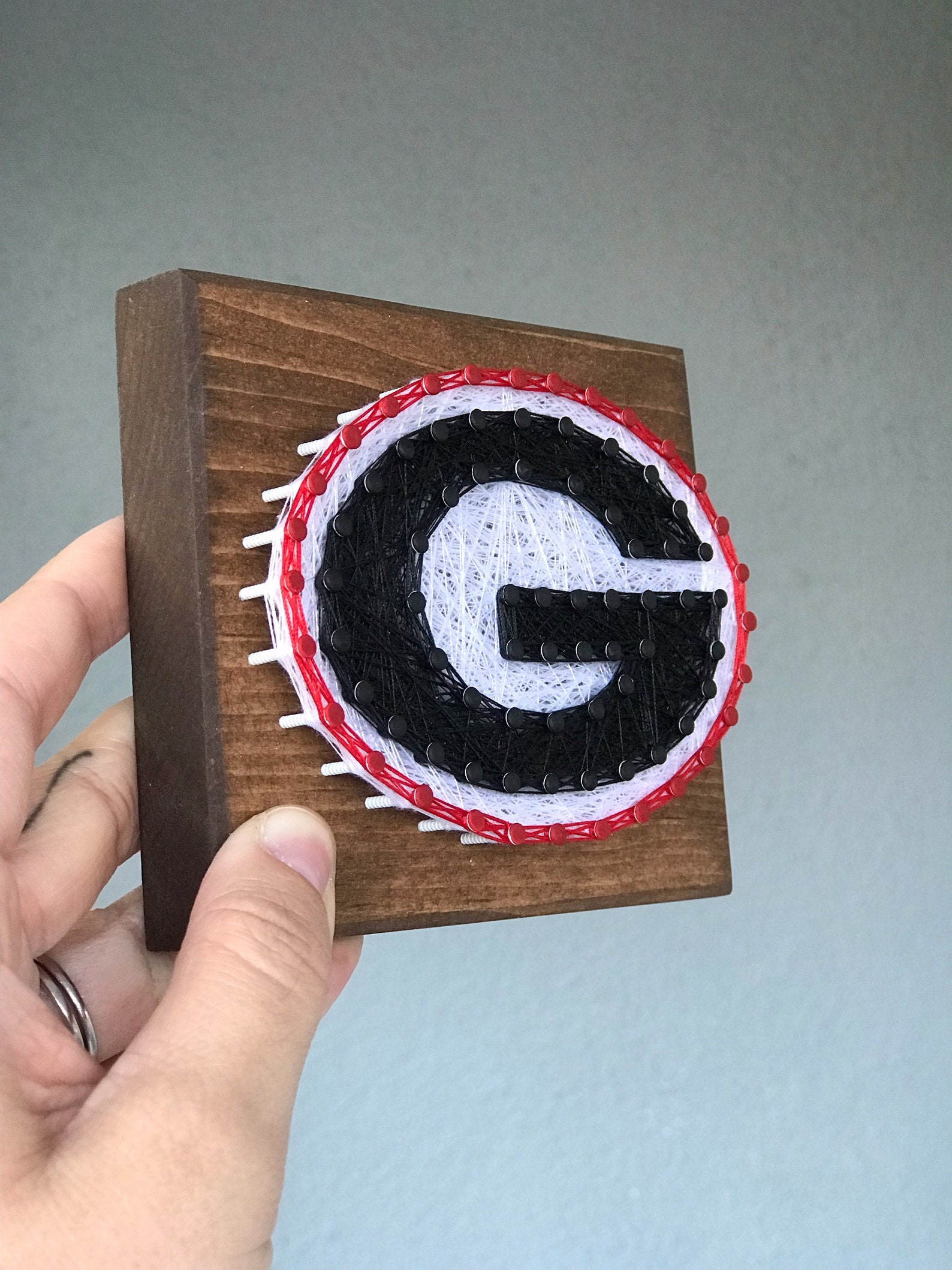 Mini Georgia Bulldogs Logo// University of Georgia// Athens, Georgia ...