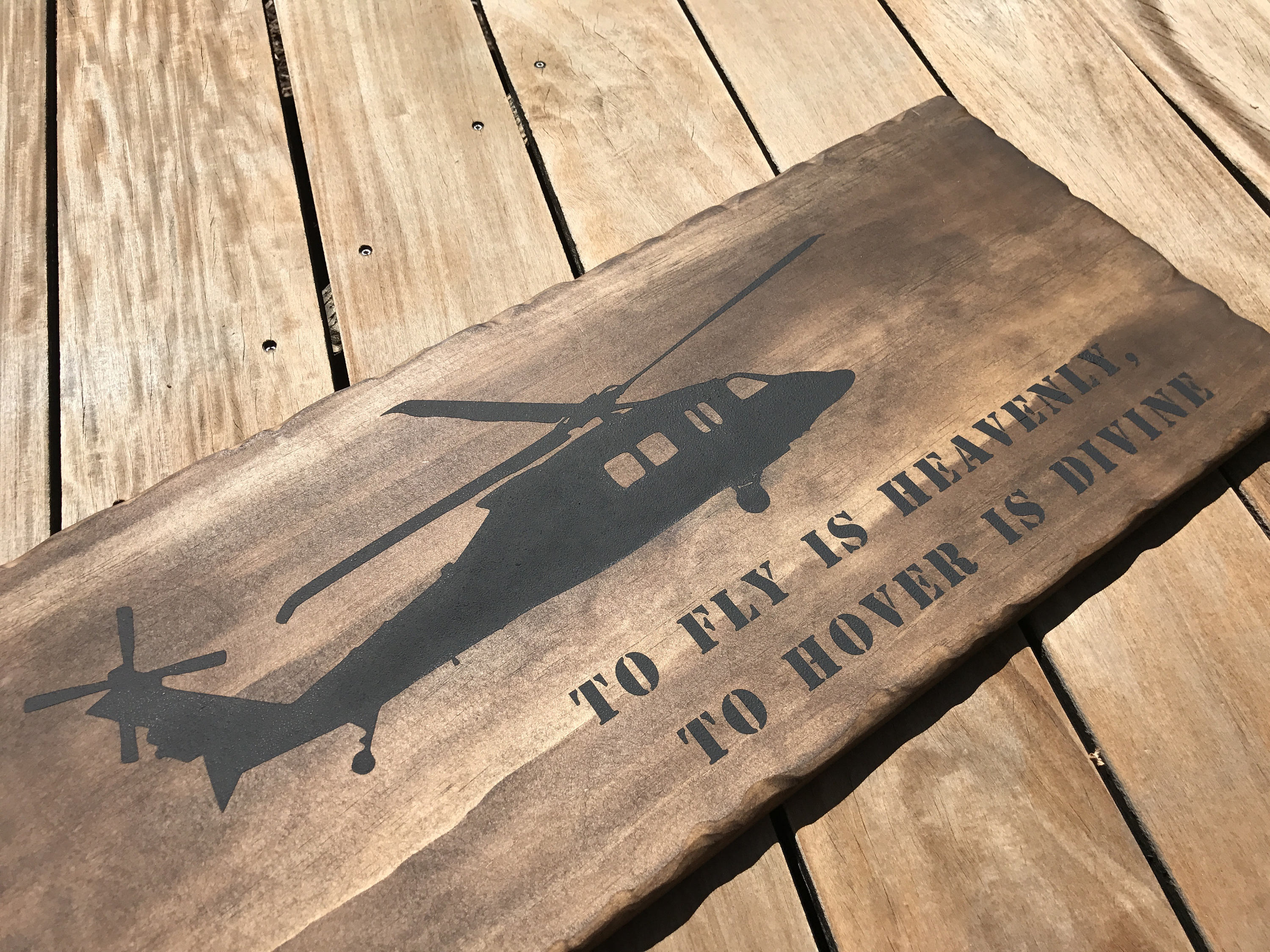 To Fly is Heavenly to Hover is Divine// Military// Helicopter | Etsy