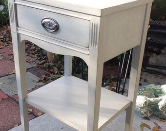 Painted nightstand | Etsy