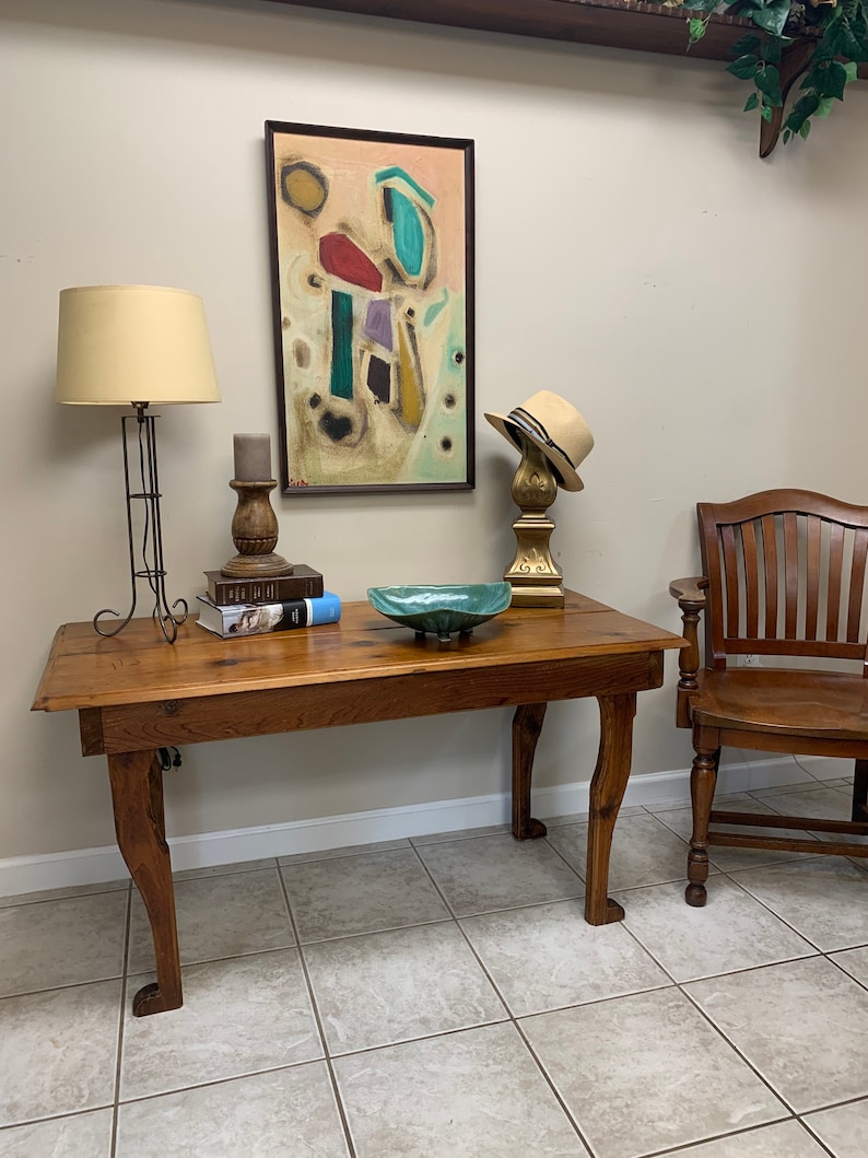 Rustic Cypress Wood Table Carved Human Legs Primitive - Etsy