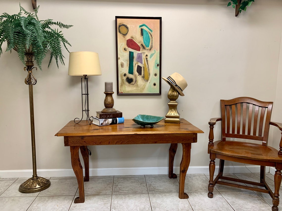 Rustic Cypress Wood Table Carved Human Legs Primitive - Etsy