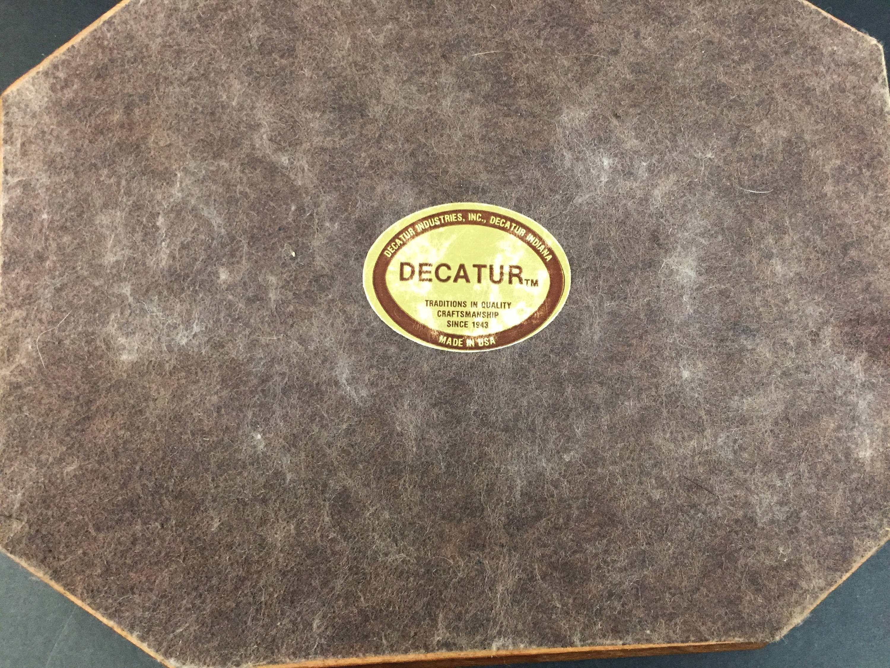 Men's MCM Wood Valet Tray Decatur Co Jewelry Watch Dresser - Etsy