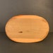 Vintage Wood Sewing Box Thread Lid Handle Oval Scalloped Edge - Etsy