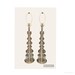 Pair Monumental Glass Chrome Totem Column Table Lamps Pierre Cardin ...
