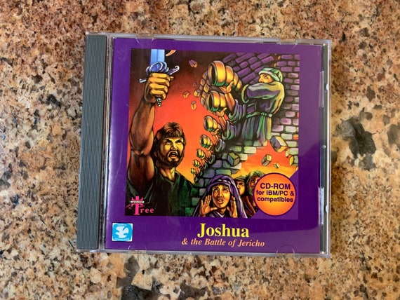 RARE Joshua Battle of Jericho Video Game Cd/rom 1993 Wisdom | Etsy