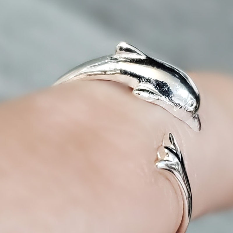 Dolphin Toe Ring - Etsy