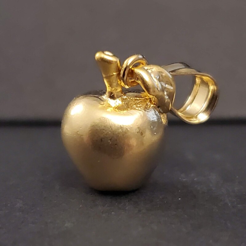 Apple Necklace - Etsy