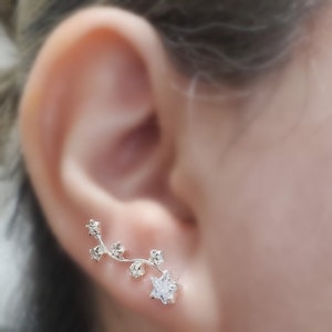 Star crawler earrings store