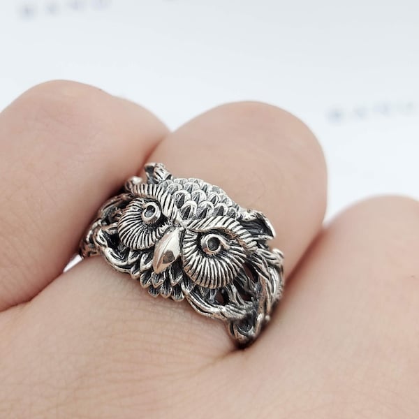 Bird Ring - Etsy