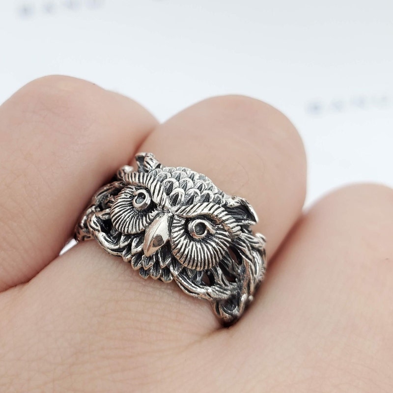 Owl Rings - Etsy