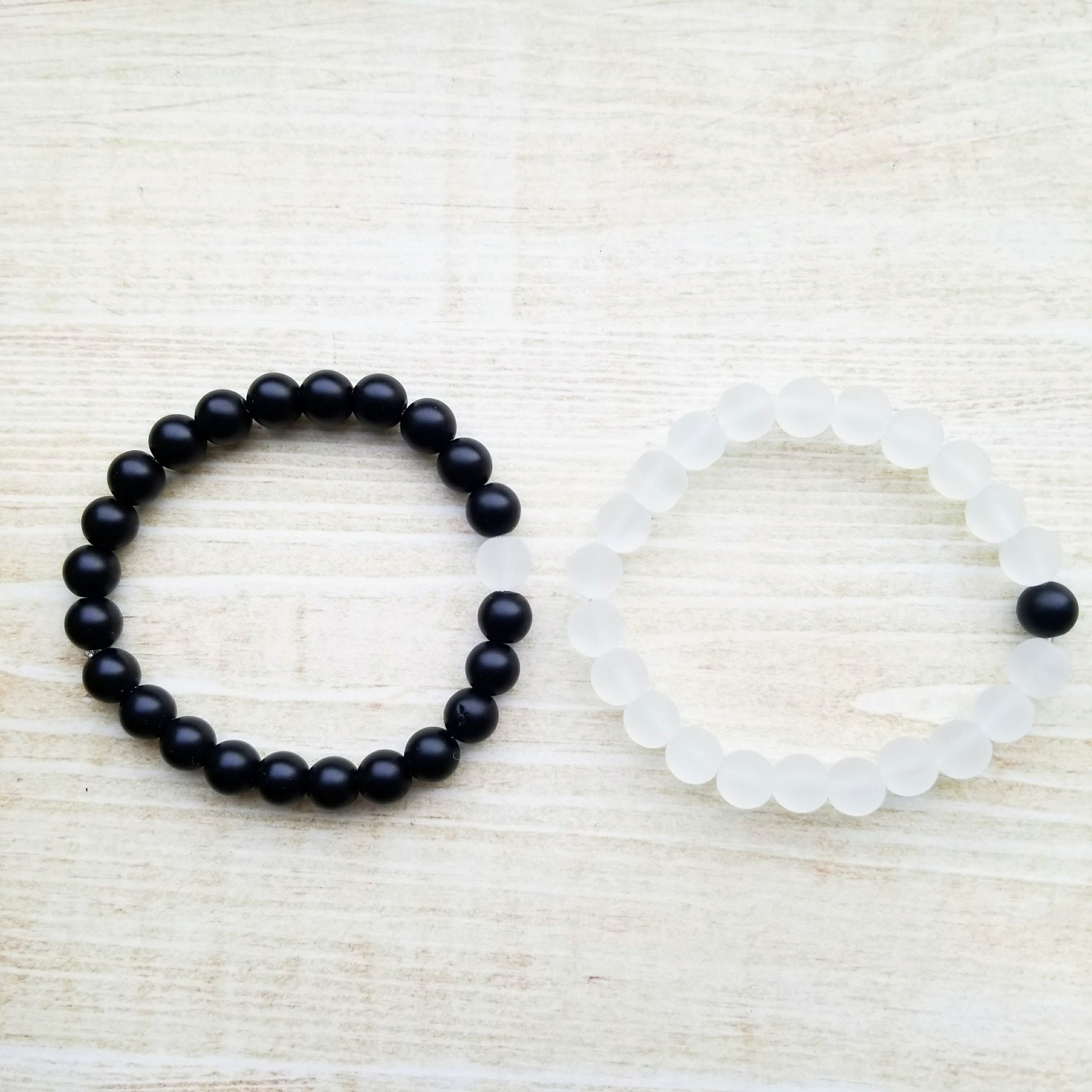 Couples Bracelet Set of 2 Relationship Bracelets Couples - Etsy