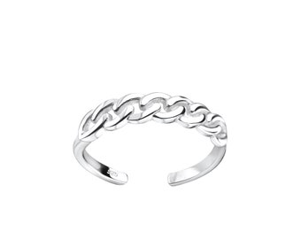Silver Toe Ring Double Band Toe Ring Toe Ring Summer Toe Ring ...