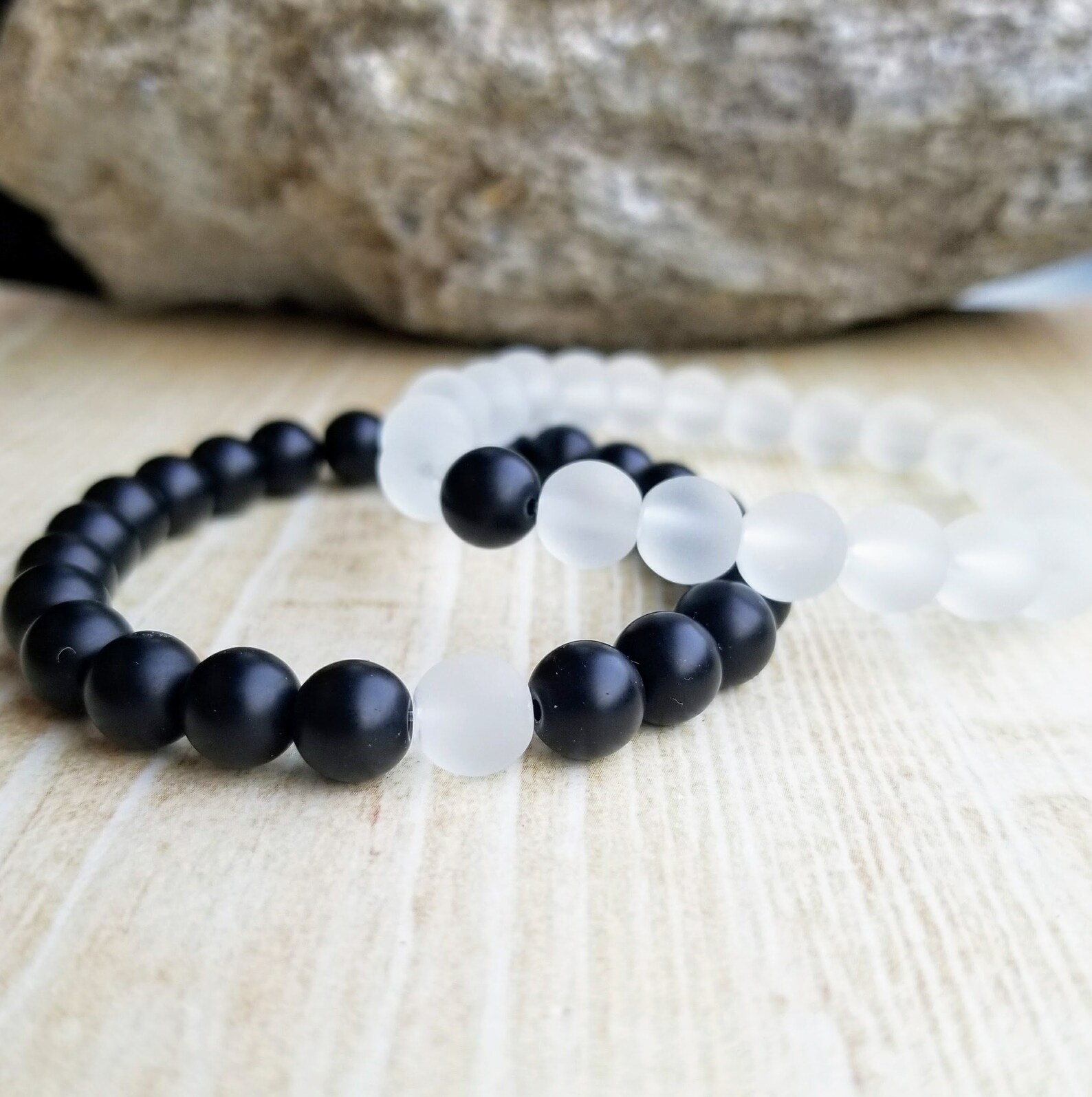 Couples Bracelet Set of 2 Relationship Bracelets Couples - Etsy