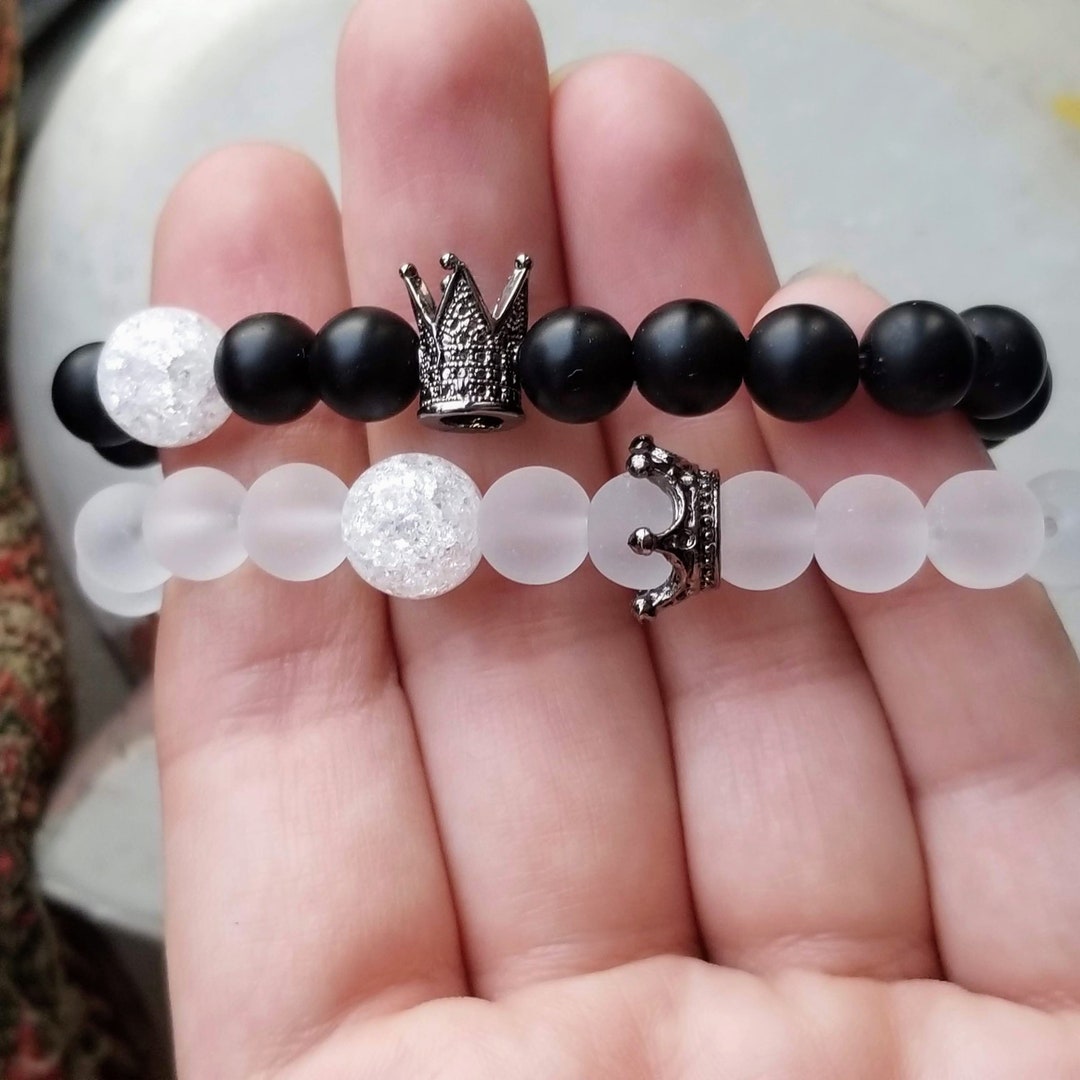 Couples Bracelet Relationship Bracelets Silver Couples Jewelry Wedding ...