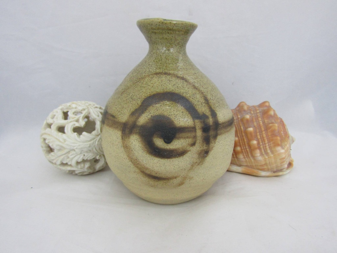 Studio Pottery Weed Pot or Stem Vase by Gerard Lyons at Moffat Pottery ...