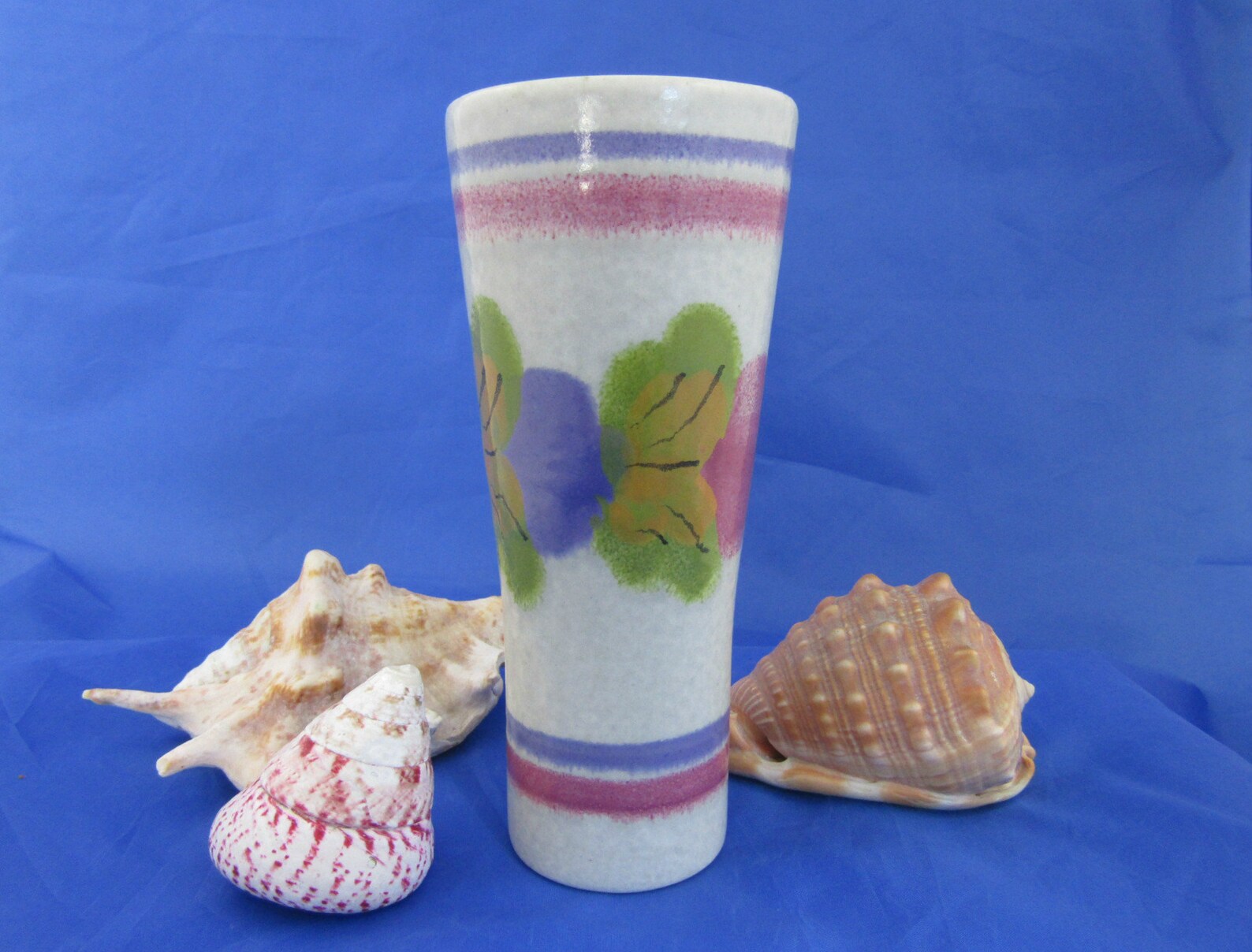 French Ceramic Vase by Ninon of Pornic France. Bold Abstract - Etsy UK