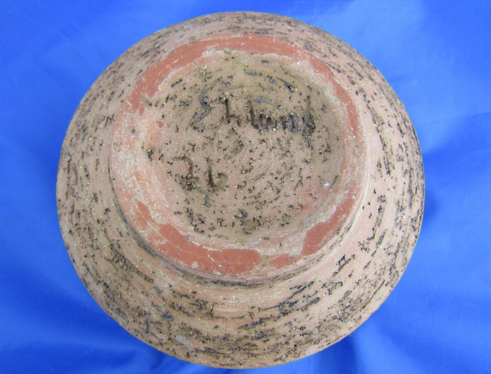 Swedish Pottery Planter Unglazed Earthenware Pot With Textured | Etsy UK