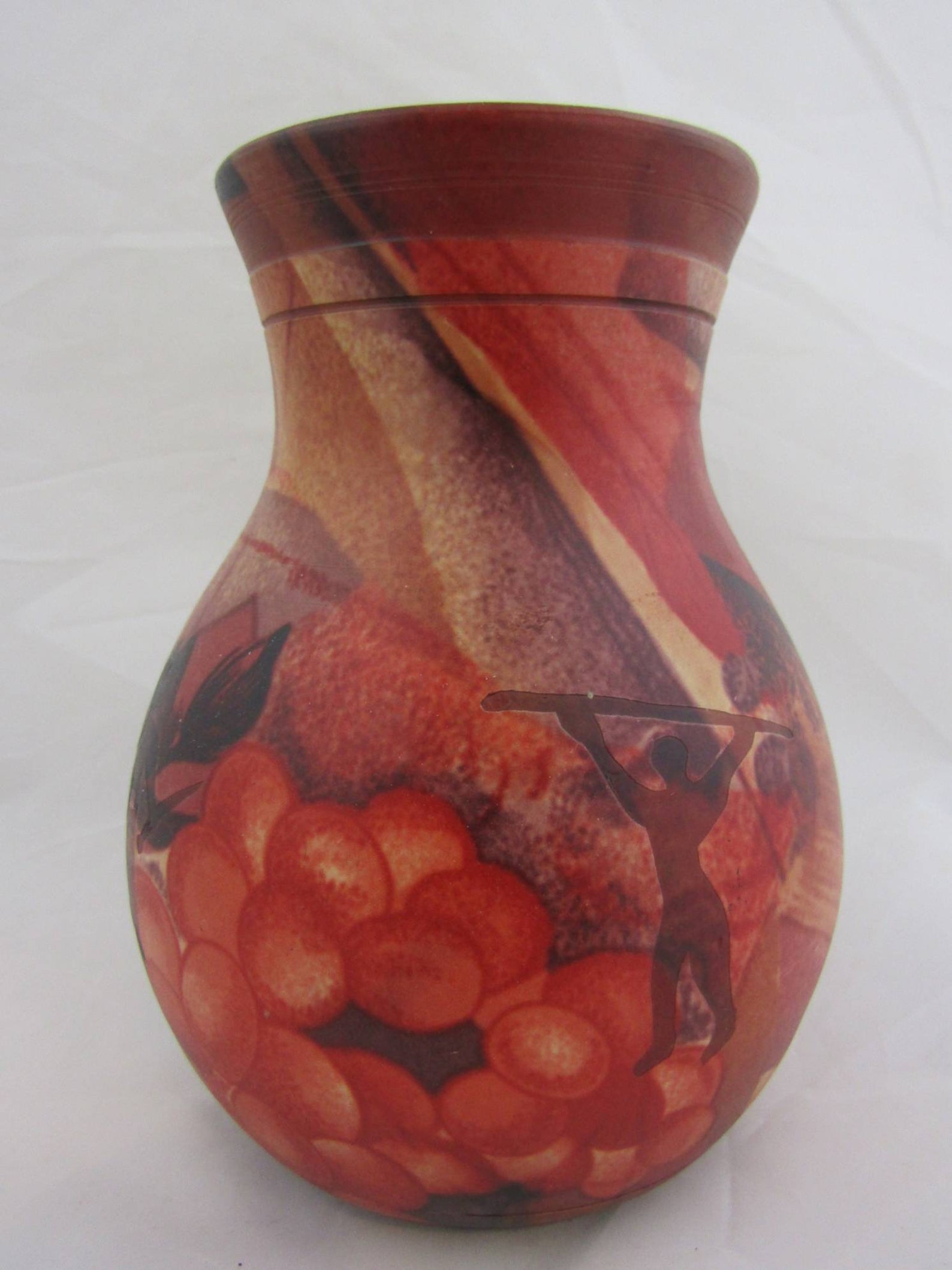 Striking Pottery Vase. Cave Art Inspired Art Pottery With - Etsy