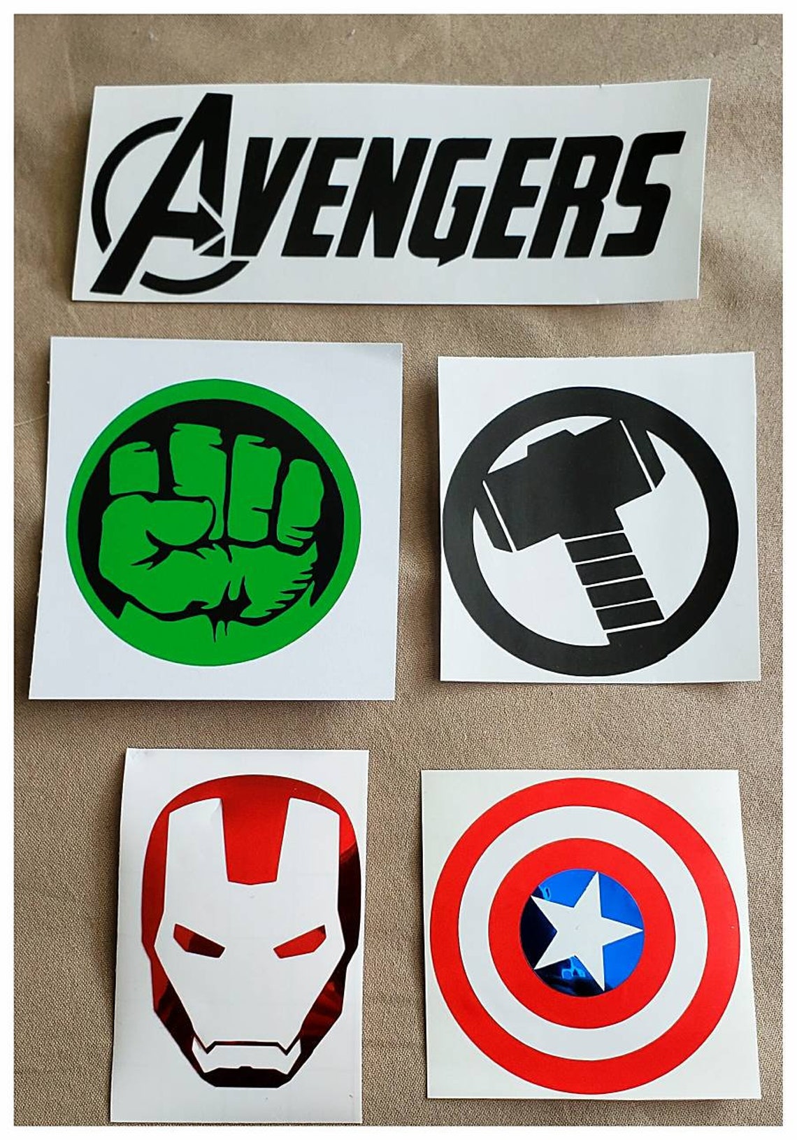 Avengers Decal - Etsy