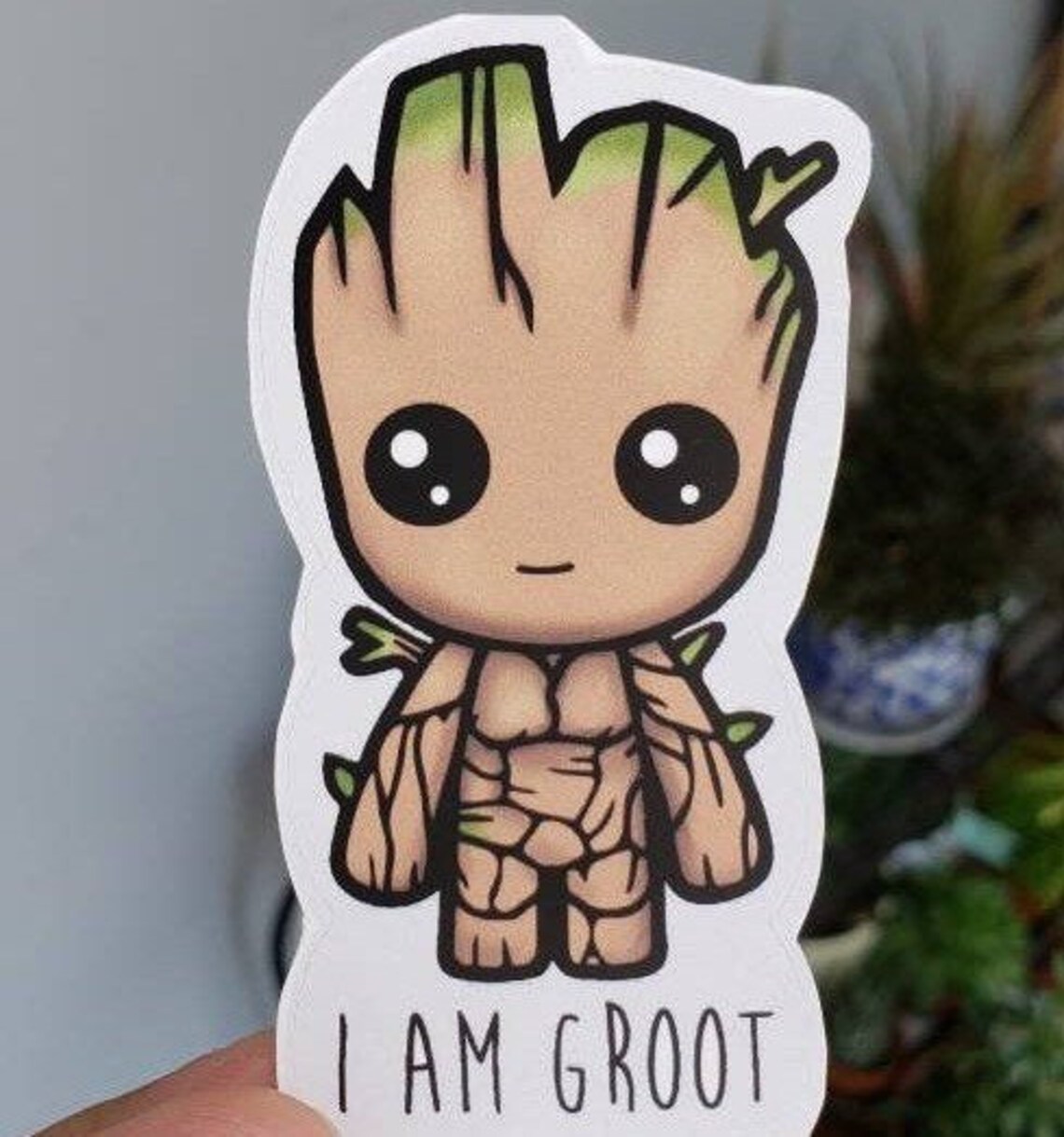 Bebé Groot 2PCS Guardianes de la etiqueta galaxy-laptopLaptop | Etsy