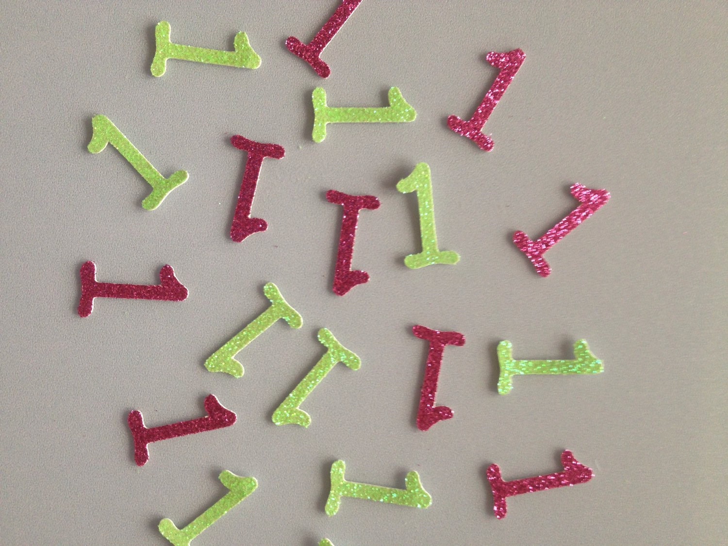 Number Confetti, Birthday Confetti - Etsy