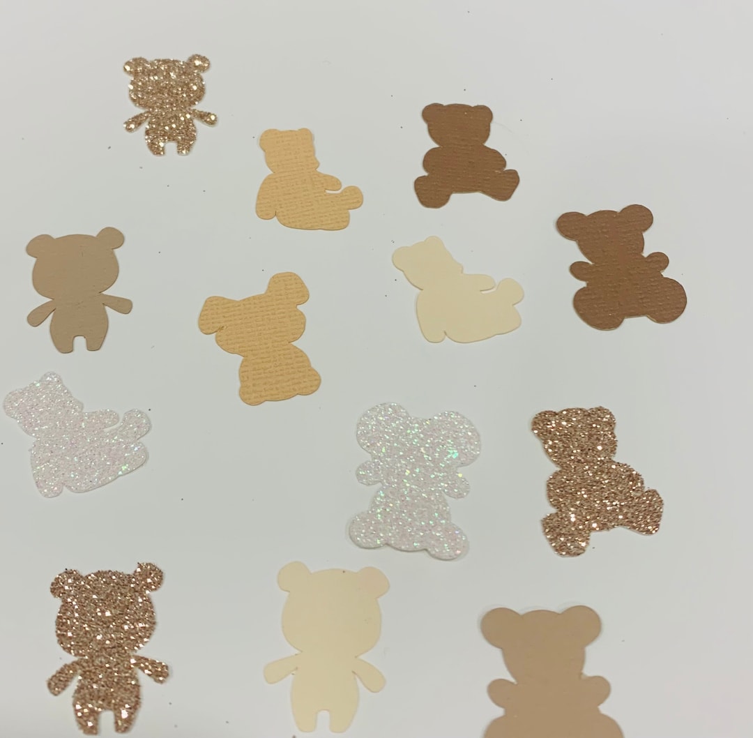 Teddy Bear Confetti, Bear Confetti, Baby Shower Confetti - Etsy