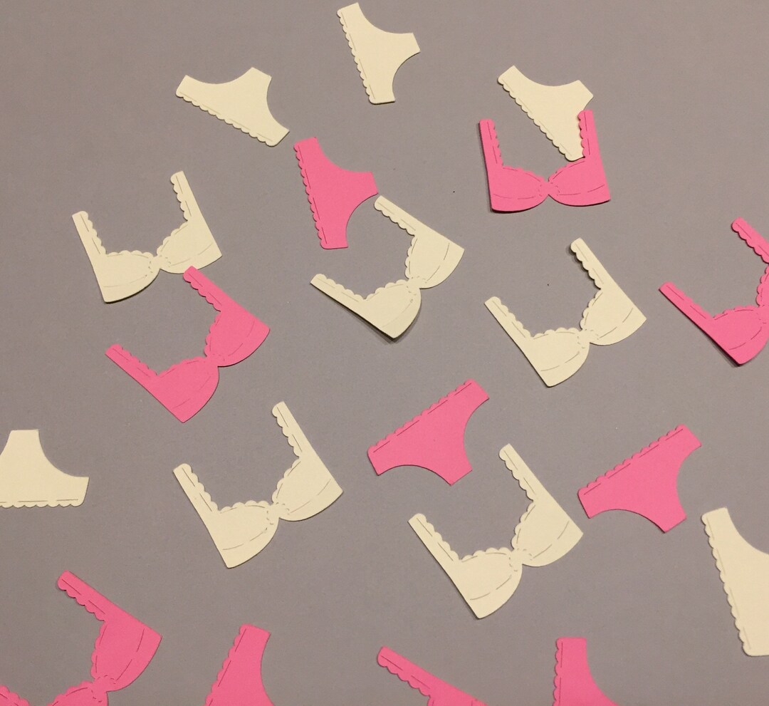 Lingerie Confetti, Bachelorette Confetti, Bra and Panties Confetti ...