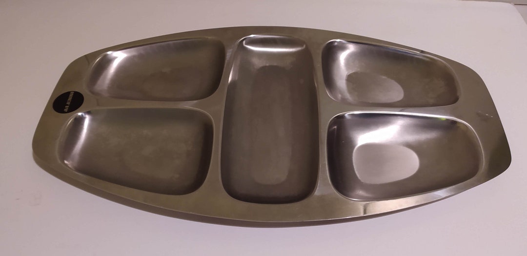 Large Alessi Tray, Alessi Antipasto Dish, Stainless Steel, Made in ...