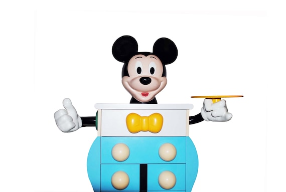 Pierre Colleu for Starform Mickey Mouse Chest of Drawers france 1980s Etsy