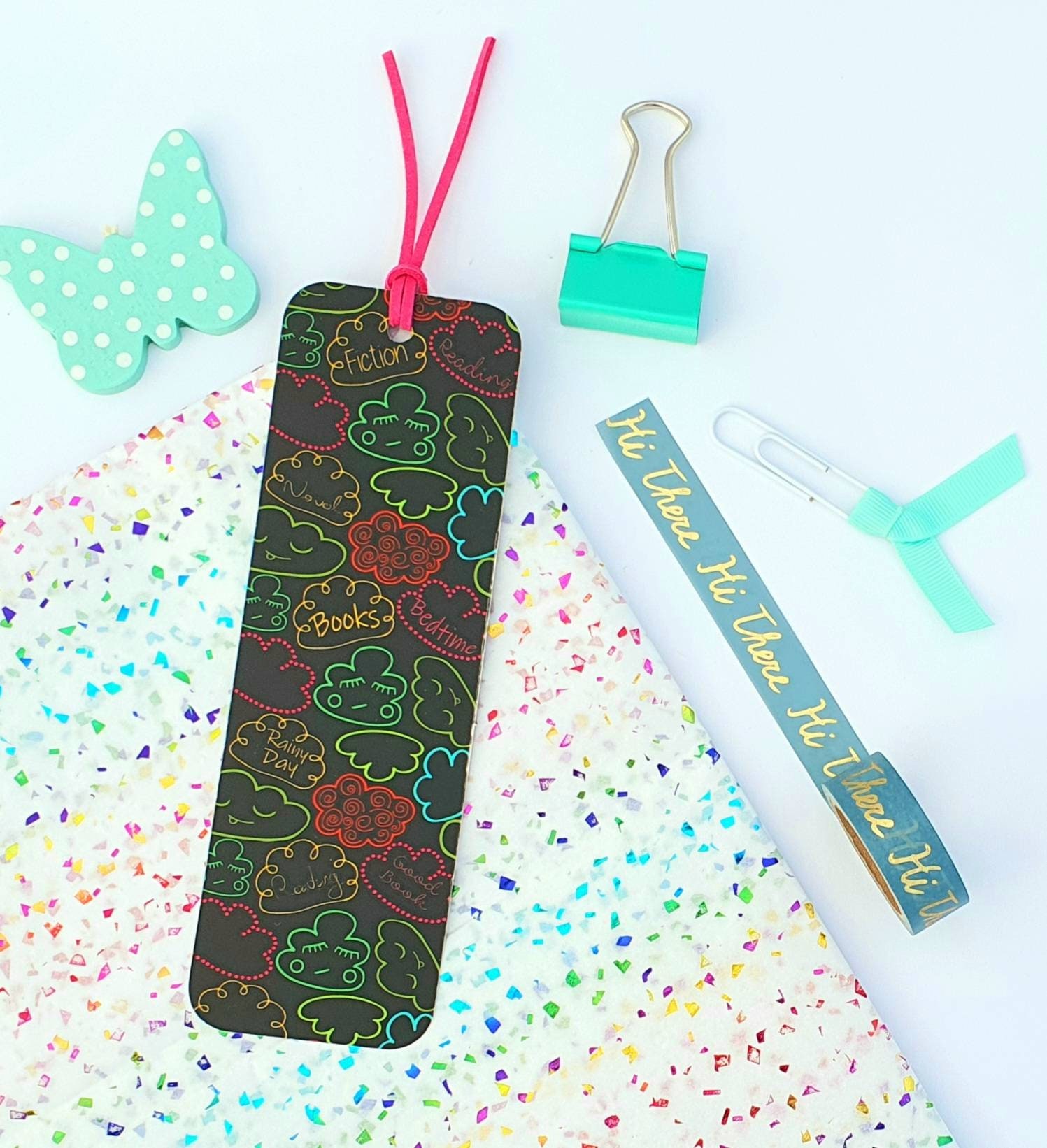 Pack of three- Patterned bookmarks - book lovers — Sinead Mansell ...