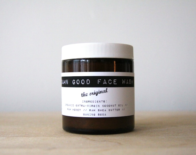Damn Good Face Wash // the Original -- 100% Natural • Sensitive ...