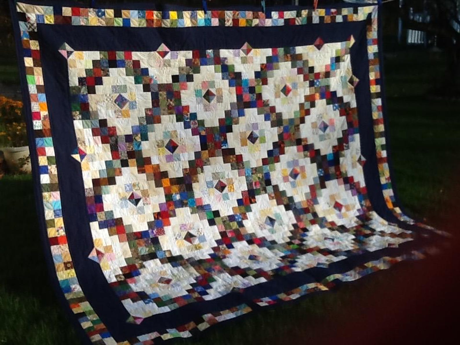 Scrappy Double Irish Chain With a Twist Quilt Pattern - Etsy