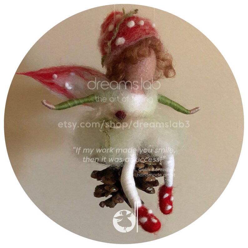 Needle Felted Fairy Waldorf Inspired Forest Fairy Elf | Etsy