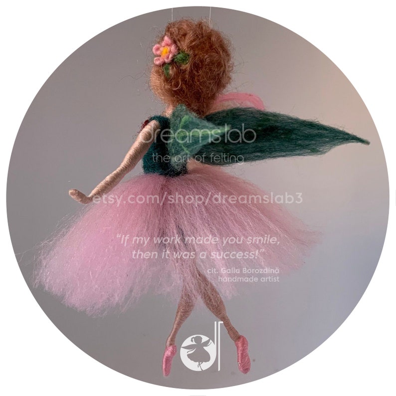 Needle Felted Fairy Waldorf Inspired Felted Fairy Wool | Etsy