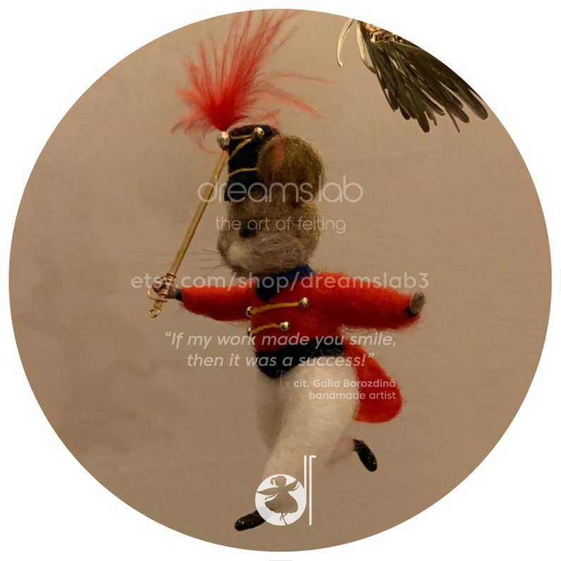 Needle Felted Mouse Needle Felted Animals Needle Felted - Etsy