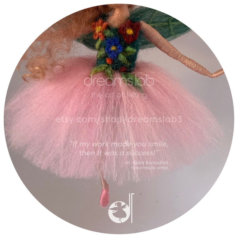 Needle Felted Fairy Waldorf Inspired Felted Fairy Wool - Etsy