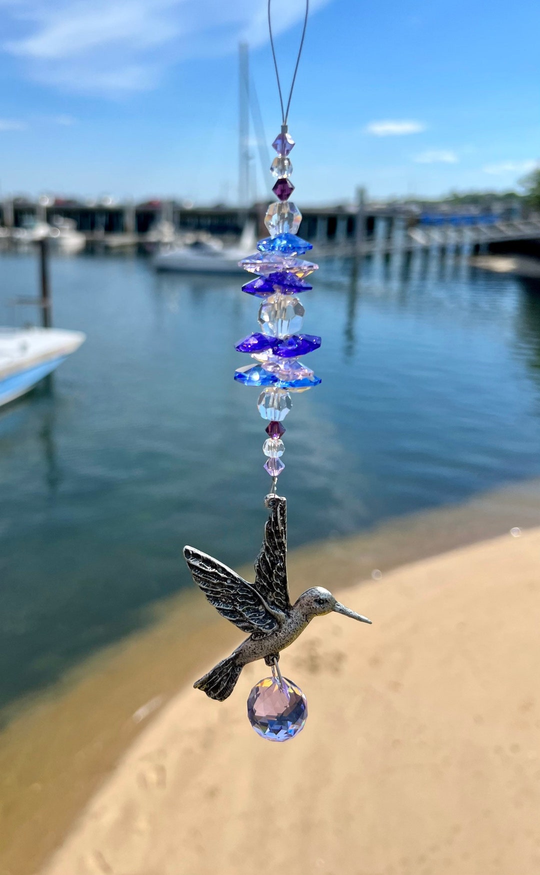 Hummingbird Crystal Suncatcher / High Quality Austrian Crystals ...