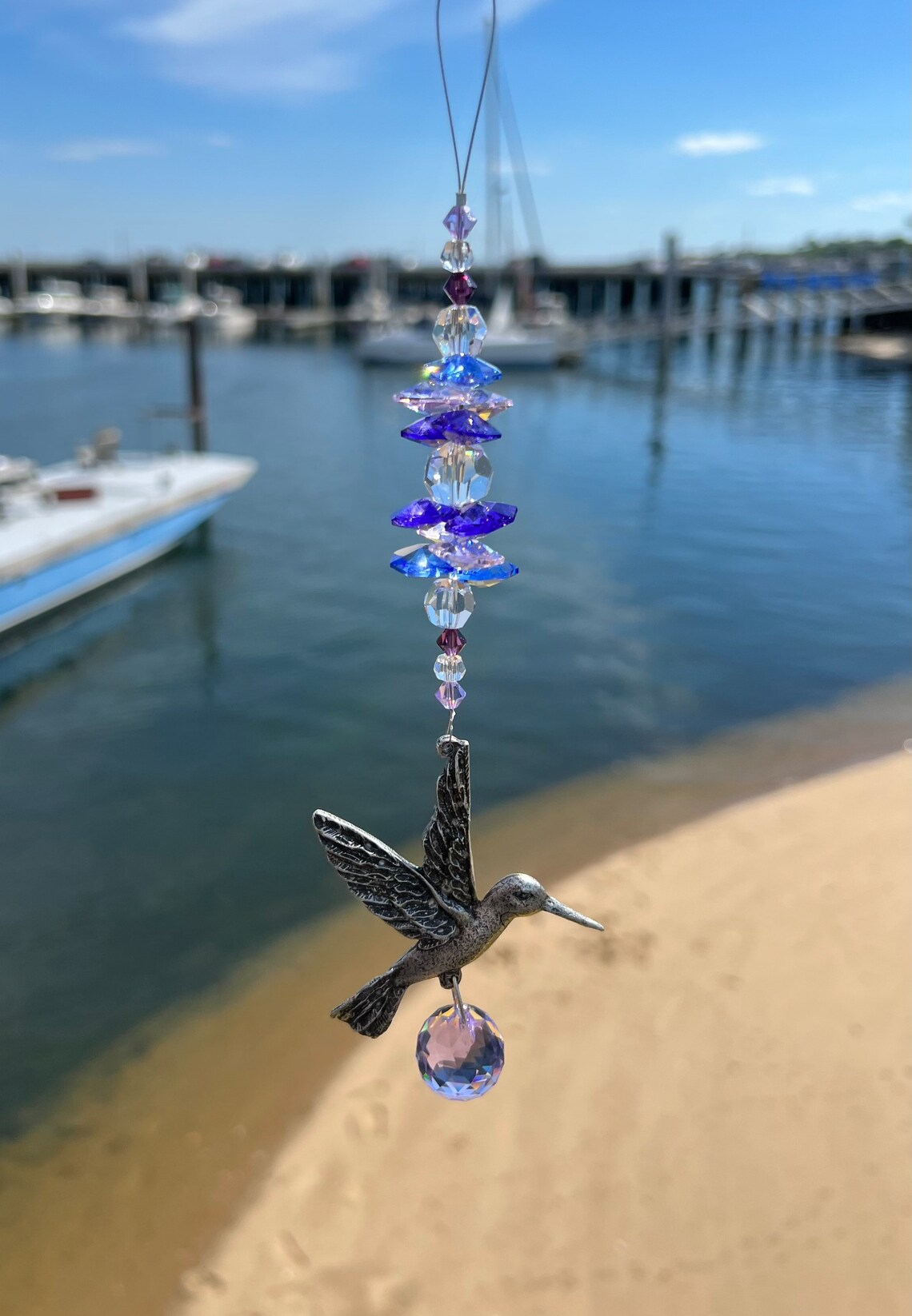 Hummingbird Crystal Suncatcher / High Quality Austrian Crystals ...