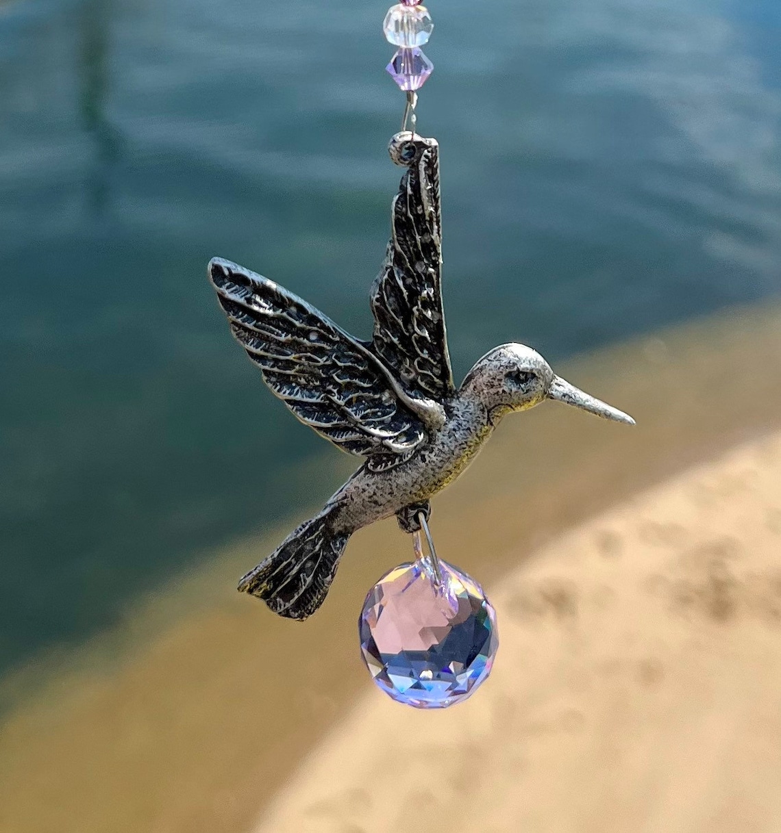Hummingbird Crystal Suncatcher / High Quality Austrian Crystals ...