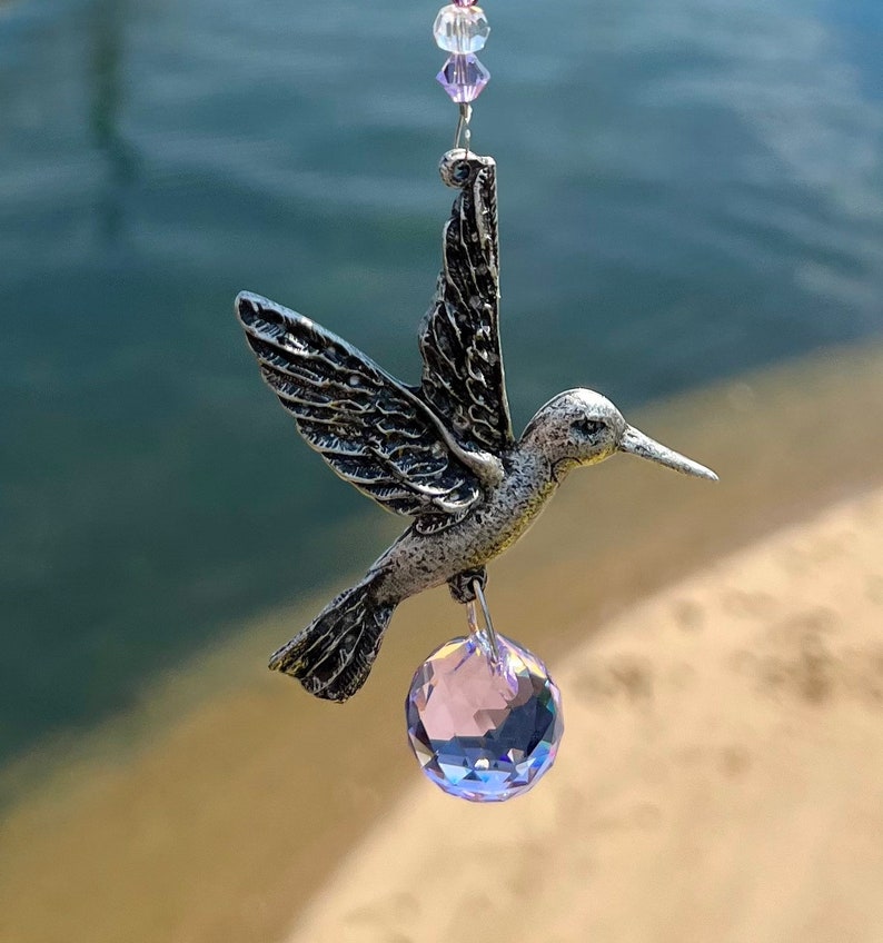 Hummingbird Crystal Suncatcher / High Quality Austrian Crystals ...