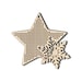 Christmas Cross Stitch Pattern, Star Tag Cross Stitch Pattern, Star Tag ...