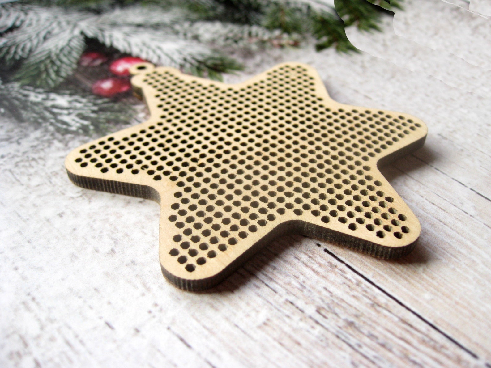 Christmas Star Cross Stitch Pattern Star Cross Stitch | Etsy