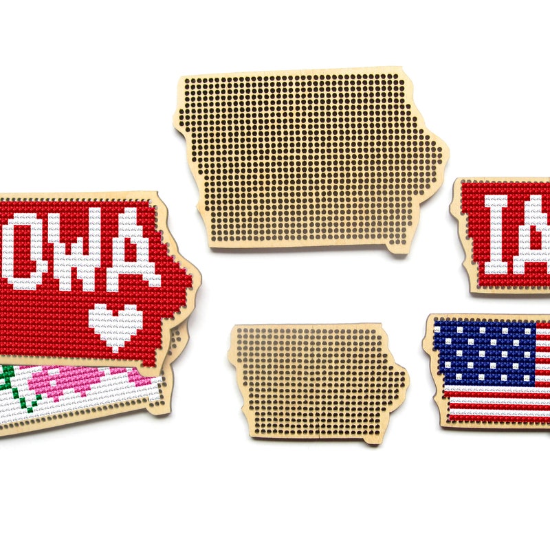 Iowa Cross Stitch - Etsy