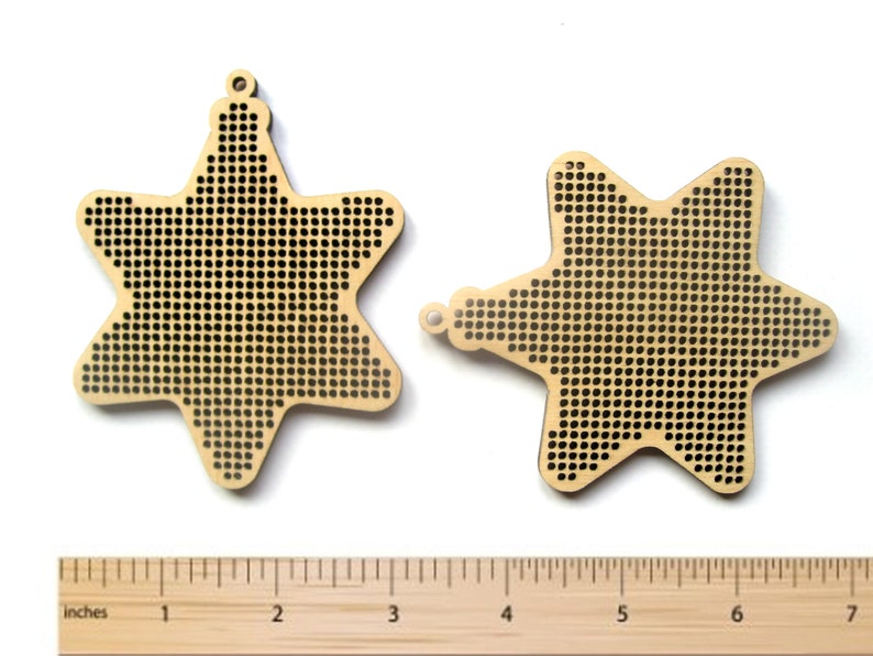 Christmas Star Cross Stitch Pattern Star Cross Stitch - Etsy