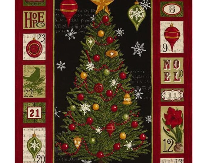 2/3 YD Christmas Countdown Panel From MODA Fabrics - Etsy