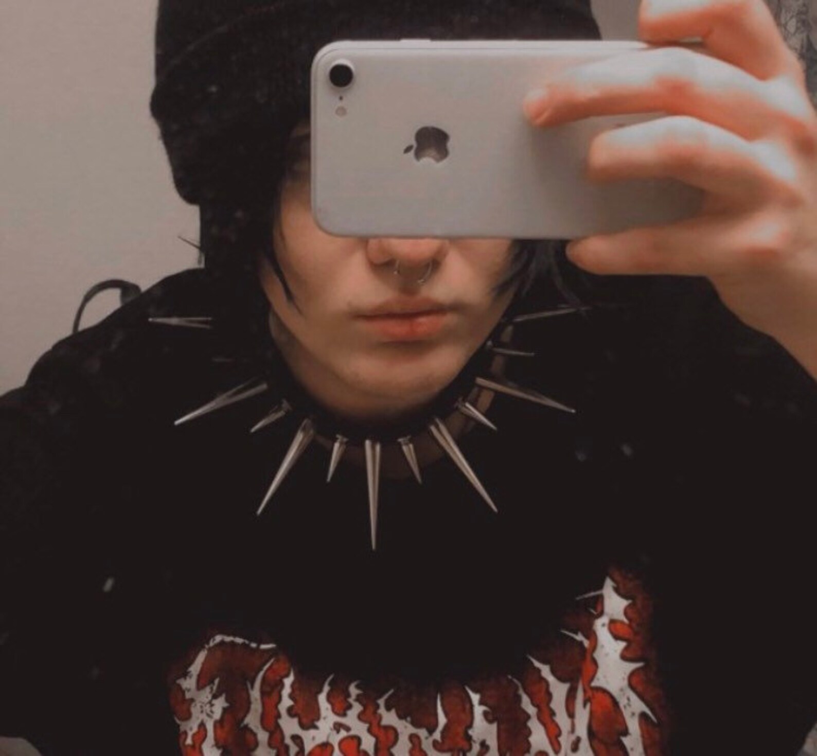 Spiked Choker Extreme Hella Spikes Mall Goth - Etsy